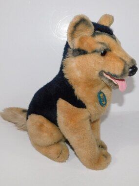 Dakin | Toys | Plush Realistic German Shepherd Vtg 975 Dakin 14 Stuffed ...